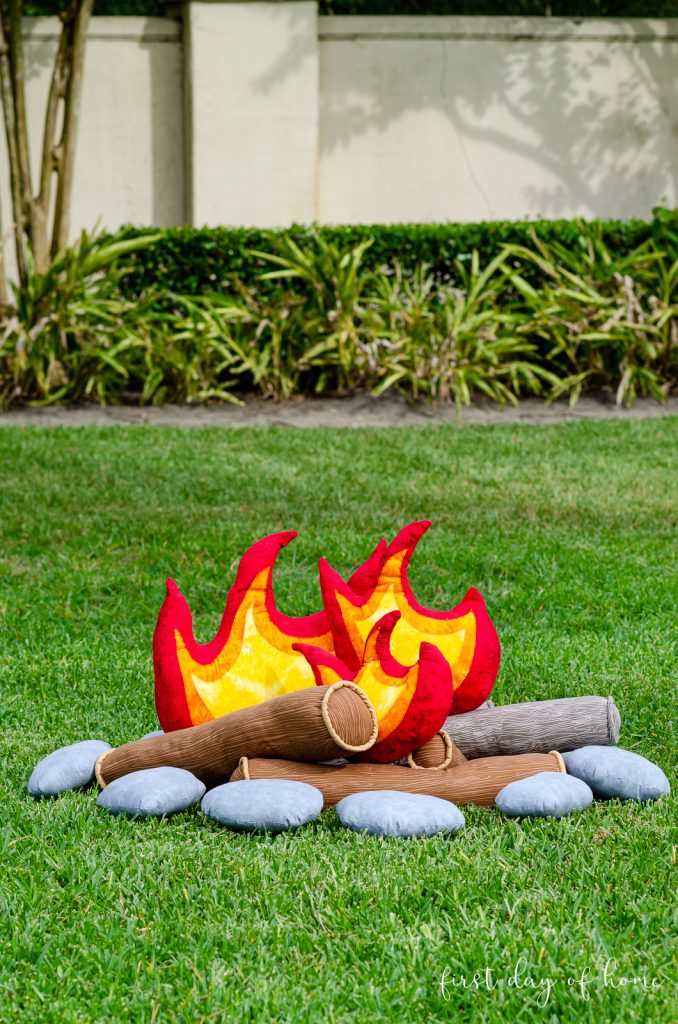 How to Sew a Pretend Campfire Set: Free Tutorial – First Day of Home