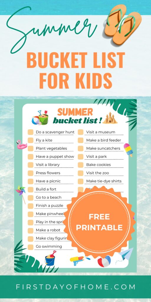 How to Create the Ultimate Summer Bucket List for Kids