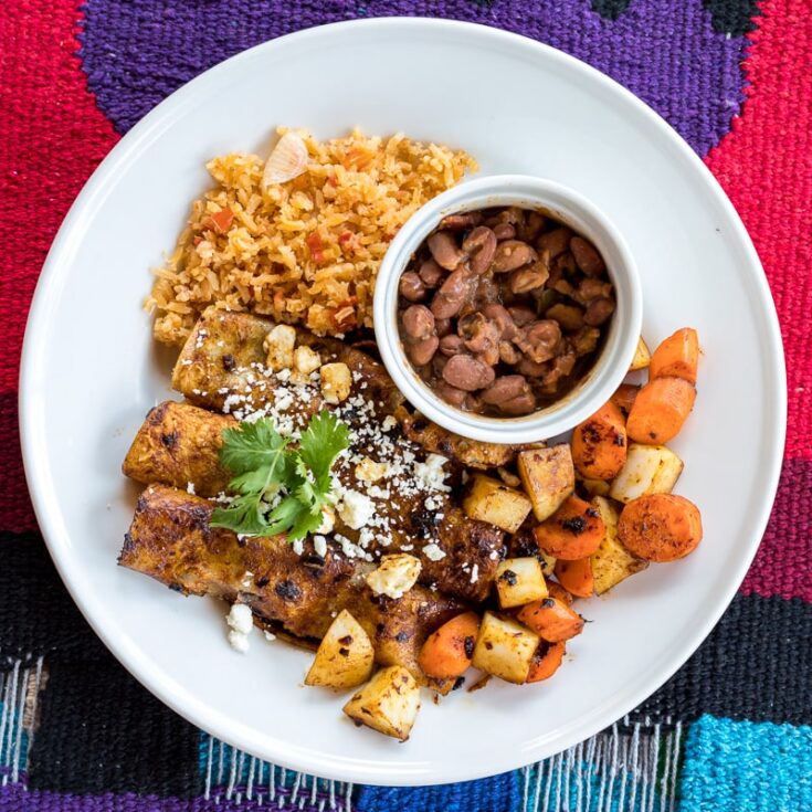 Authentic Red Enchiladas Recipe (Enchiladas Callejeras)