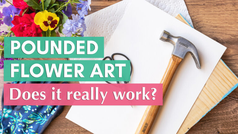 Flower Pounding 101: A Beginner's Guide | First Day of Home