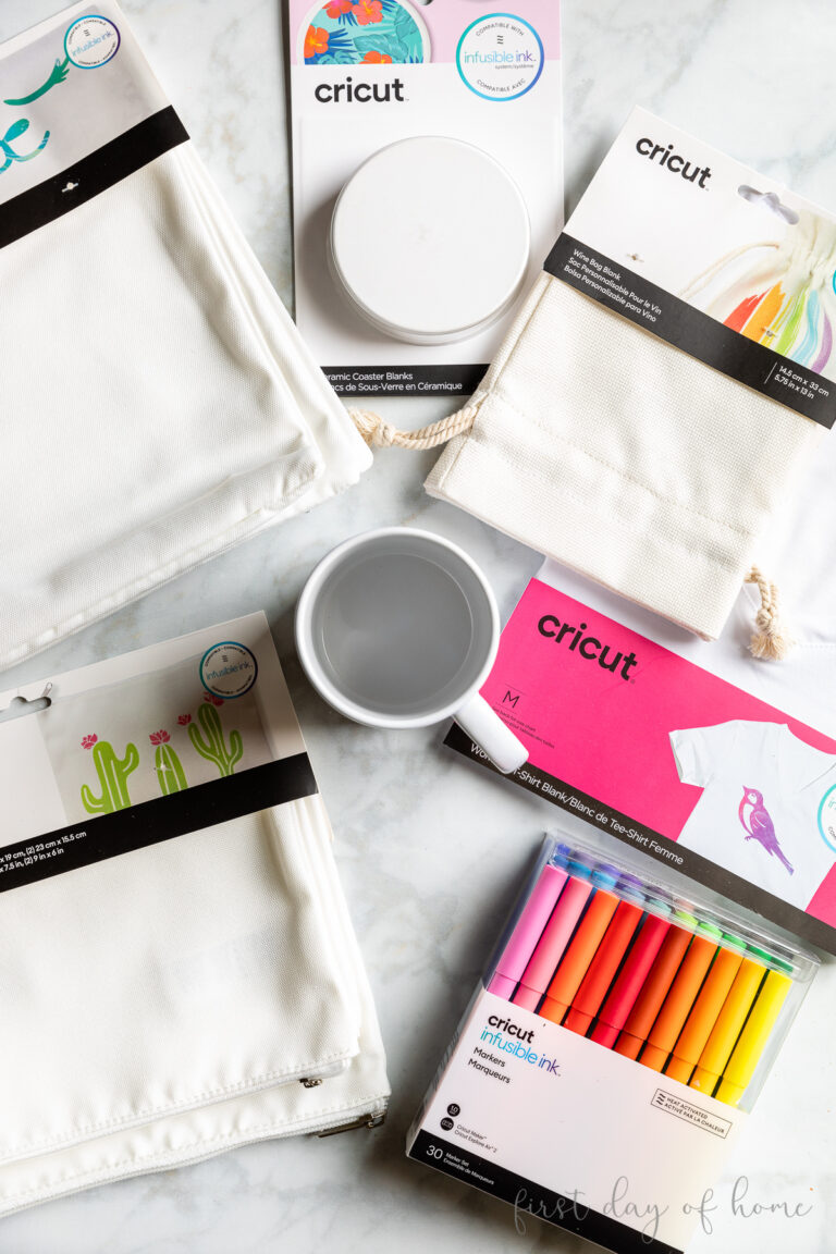 Best Guide to Cricut Infusible Ink (2026) | First Day of Home