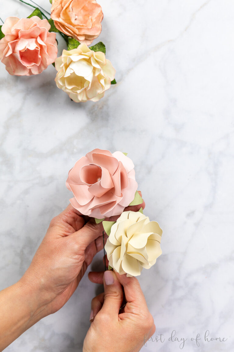 How to Make Paper Roses That Look Real (Free Pattern)