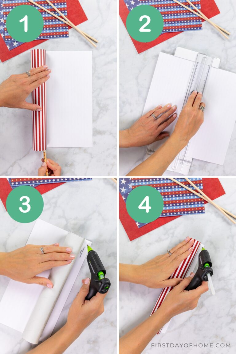 Easy Fireworks Craft for July 4th | First Day of Home