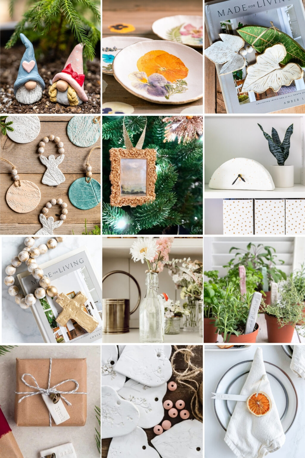 Easy Air Dry Clay Ideas for Beginners | First Day of Home