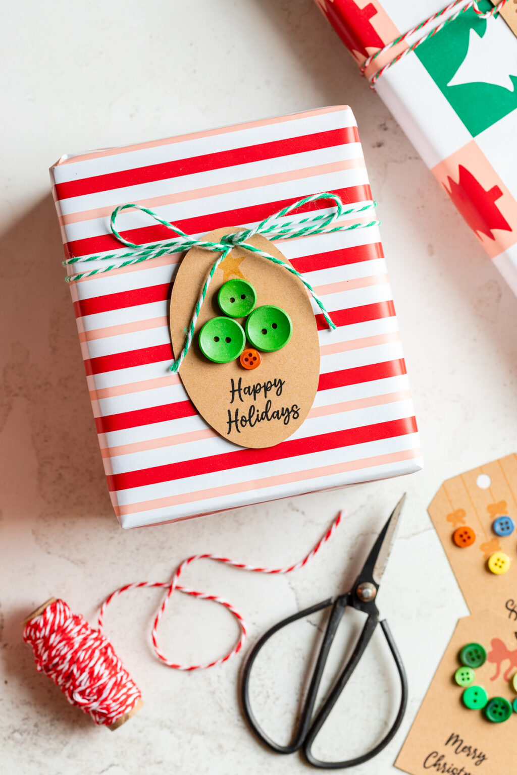 Easy Christmas Shadow Boxes | First Day of Home